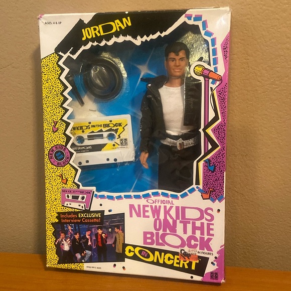 Hasbro | Toys | New Kids On The Block Jordan Doll Vintage In Concert 99 ...